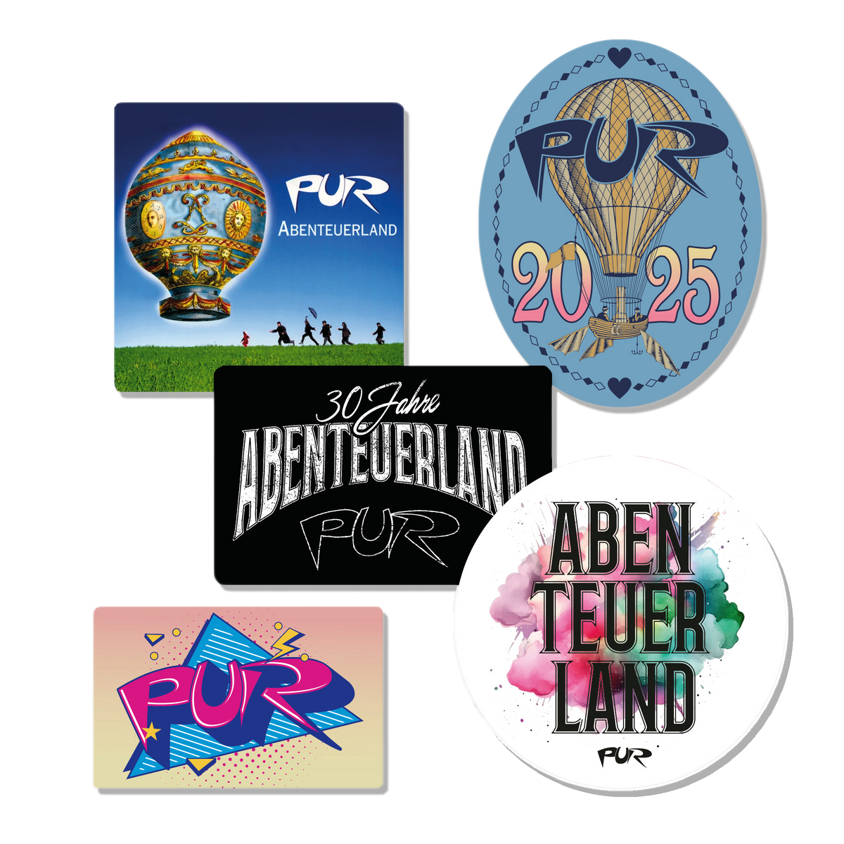 Abenteuerland - Best Of Magnet Set - Pur